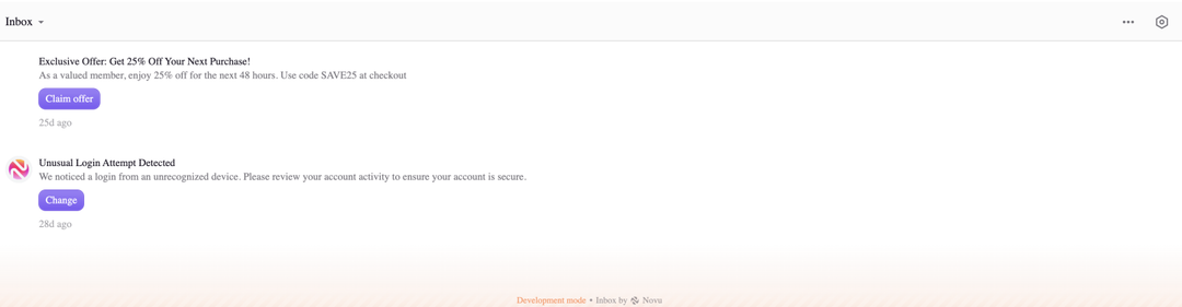 Customize Popover | Novu Documentation