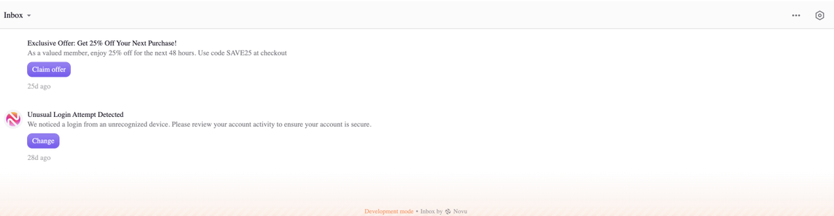 Customize Popover | Novu Documentation