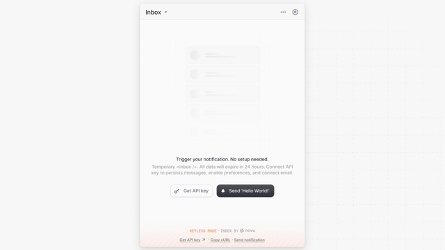 Set up the Inbox | Novu Documentation