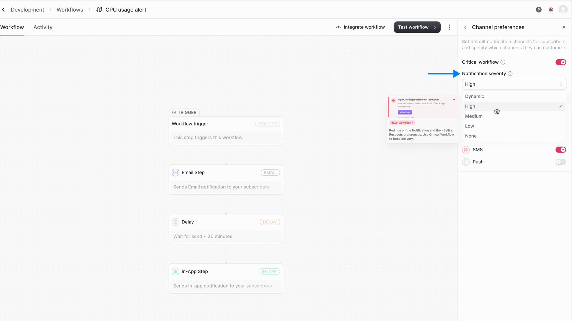 Build a Workflow | Novu Documentation